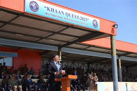 Хааны эрэлд 2023 энхийг дэмжих ажиллагааны сургуульд 26 орны 1100 алба хаагч оролцож байна