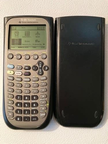 Texas Instruments Ti 89 Titanium Scientific Graphing Calculator Ebay