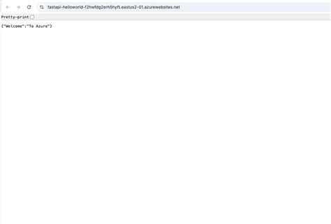 How To Deploy A Fastapi App To Azure With Docker Acr And Github Actions Dev Community