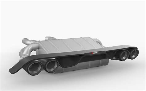 Akrapovic Exhaust System 3d Model Cgtrader