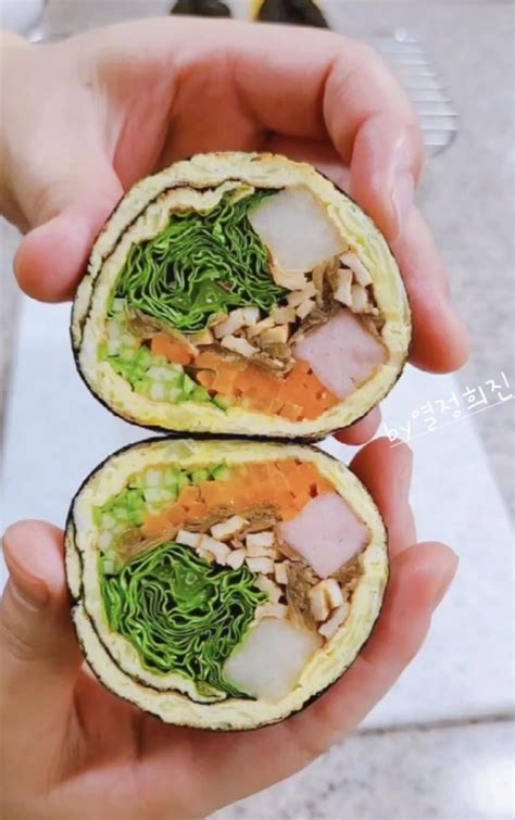 살빠지는식단 다이어트김밥 김밥예쁘게싸는법 김밥안터지게만드는법 간편도시락 네이버 블로그