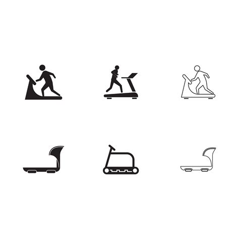Treadmill Machine Icon 10059949 Vector Art At Vecteezy