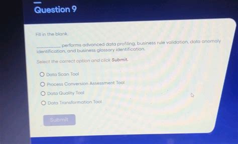 Question 9 Fill In The Blank Performs StudyX