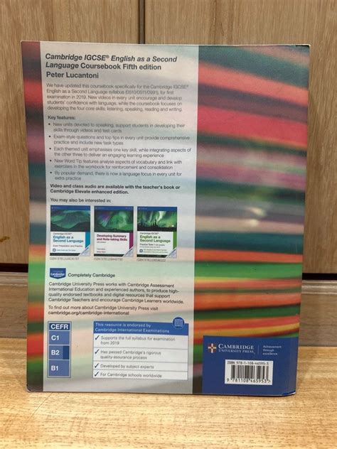 Cambridge Igcse English As A Second Language Coursebook Fifth Edition Hobbies And Toys Books