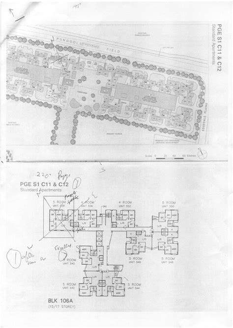 Hdb Punggol Blocks 111 112 113 114 115 116 117 118 And 119 Edgefield Plains Site Map