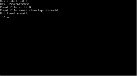 dev input event files are not found by sys open function r lowleveldevel