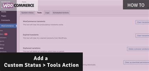 How To Add A Custom Status Tools Action In Woocommerce Jeroen Sormani