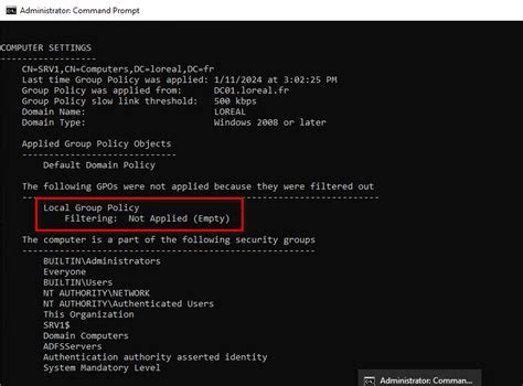 Local Group Policy Not Applied Empty Filtered Out Microsoft Qanda