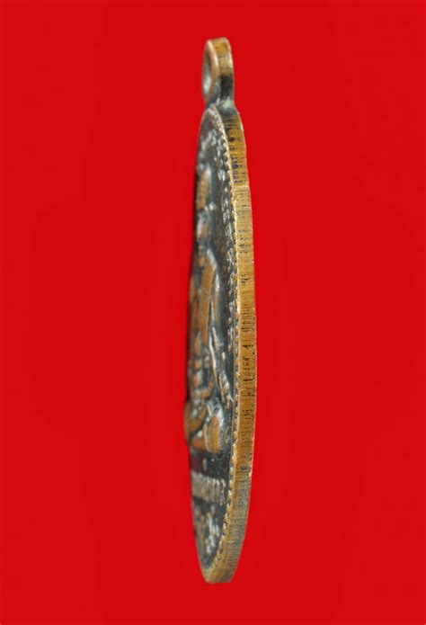 เหรียญหลวงปู่ทวด รุ่น2 พิมพ์ไข่ปลาใหญยันต์ห่าง ปี2502 เนื้อทองแดงรมดำ พระเครื่อง พระแท้ Webpra