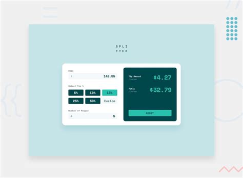 Aatmane Oulmouden On Linkedin Frontend Mentor Tip Calculator App Crafting With Semantic Html