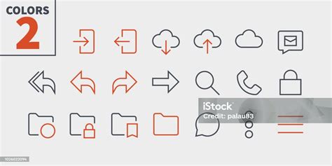 이메일 Ui 픽셀 완벽 한 잘 만들어진 벡터 선 아이콘 48 X 48 24 X 24 그리드 웹 그래픽 및 편집 가능한 획 애플 리 케이 션에 대 한 준비 최소한의 간단한