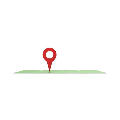 Premium Photo 3d Rendering Realistic Location Map Pin Gps Pointer Red