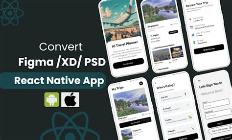 Convert Figma To React Native Psd To React Native As React Native App