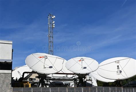 Culver City California 28 Jan 2024 Antenna Array At The Los Angels