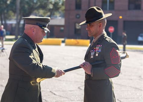 Mcrderr Parris Island Welcomes New Sergeant Major Marine Corps