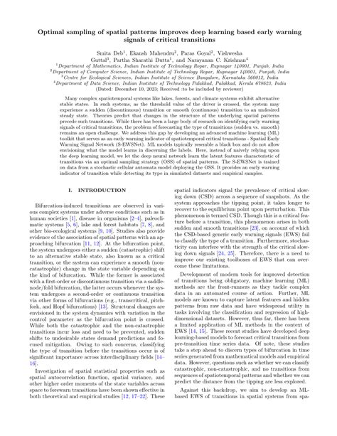 Pdf Optimal Sampling Of Spatial Patterns Improves Deep Learning Based