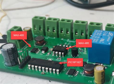 Pcb Para La Comunicación Vía Rs 485 Parte Ii Pcb Central
