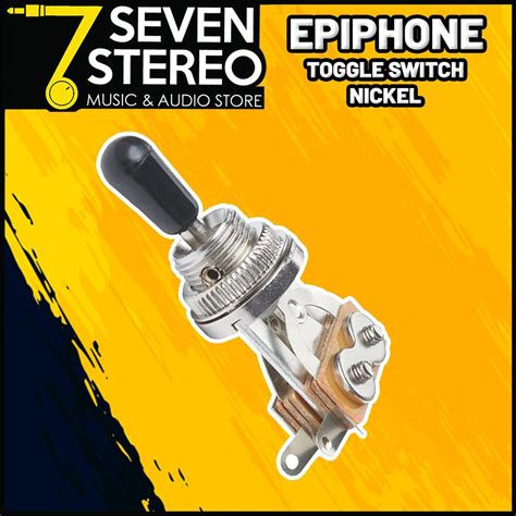 Jual Epiphone Toggle Switch Nickel Shopee Indonesia