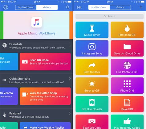 Workflow Ha Cambiato Il Modo Di Gestire Le Operazioni Su IOS IPhone Italia