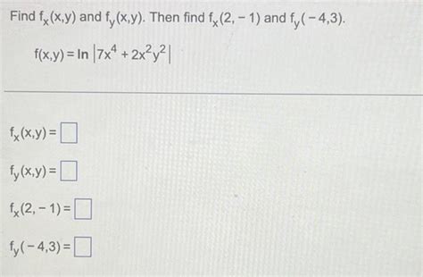 Solved For The Function Fx Ysqrt 5 Y 2 X 2