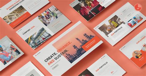 Buildwise Инжиниринг и строительство Powerpoint Шаблоны презентаций Включая инжиниринг и