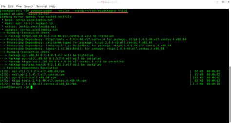 Download A Rpm Package With All Dependencies In Centos Ostechnix