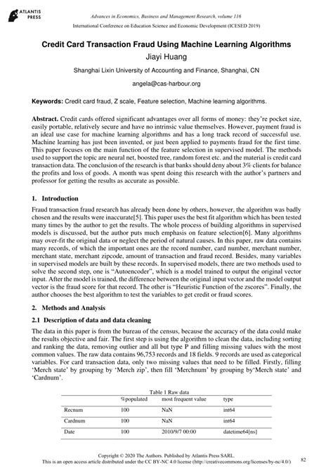 Pdf Credit Card Transaction Fraud Using Machine Learning Algorithms