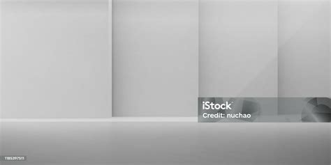 태양 빛콘크리트 내부의 추상벽에 그림자를 캐스팅 기하학적 구조 디자인 잔인한 건축 공간의 관점 3d 렌더링 0명에 대한 스톡 사진 및 기타 이미지 Istock