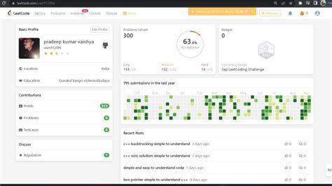 Pradeep Vaishya On Linkedin Leetcode Coding Dsa