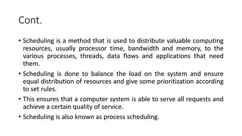 Scheduling In Cloud Computing Pptx