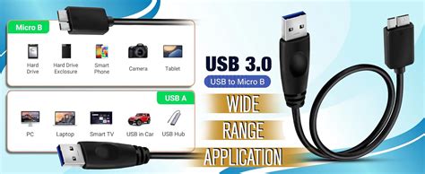 Amazon Com SaiTech IT USB Cable A To Micro B High Speed Upto Gbps Data Transfer Cable For