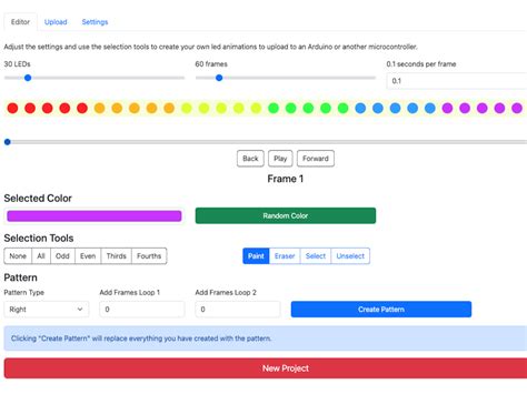 Create And Share Fastled Animation