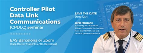 Seminario Sobre El Controller Pilot Data Link Communications Cpdlc