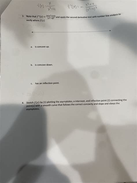 Solved I Have The Original And First Derivative Function