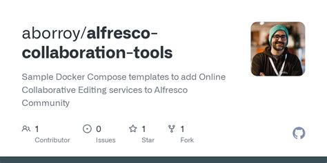github aborroy alfresco collaboration tools sample docker compose templates to add online