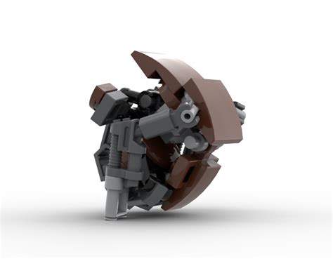 Lego Moc Droideka 25 Minifig Scale By Productionsdiratia