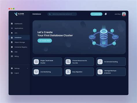 Database Cluster Designs Themes Templates And Downloadable Graphic Elements On Dribbble