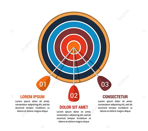 Target Arrows Vector Art Png Target With Three Arrows Target