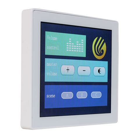 Touch Smart Switch Zigbee Dante Control Panel Smart Life APP Remote Control Music For WiFi Wall