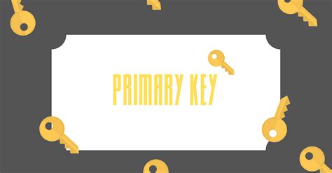 Primary Key Constraint