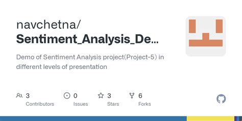 sentiment analysis demo project l1 individual components pii readme md
