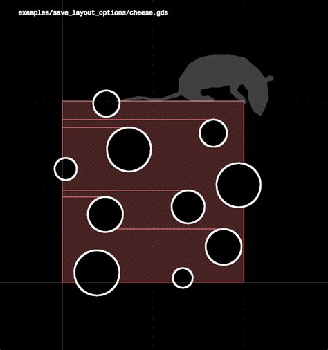 Save Layout Options Example