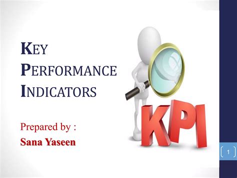 Key Performance Indicators Pptx