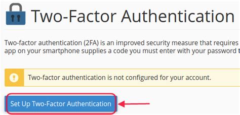 How To Set Up Two Factor Authentication For CPanel
