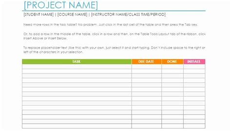 40 Task List Template Word Markmeckler Template Design