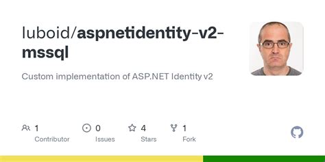 Github Luboidaspnetidentity V2 Mssql Custom Implementation Of Aspnet Identity V2