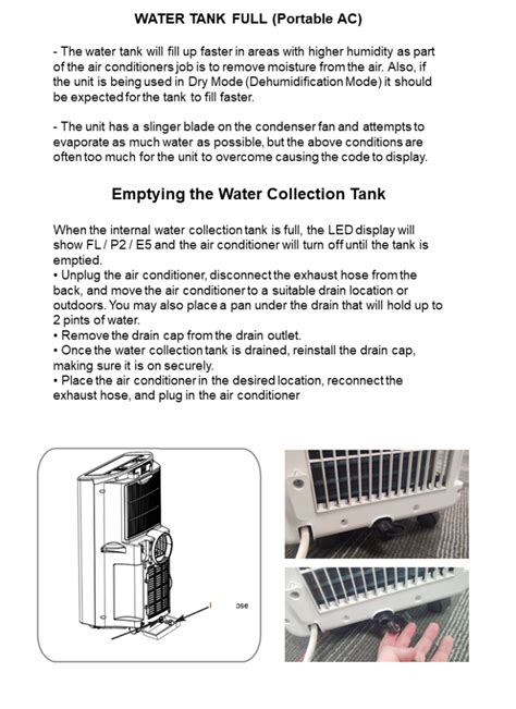 WAC E LG Error Codes