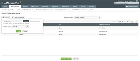Web Based Active Directory Accounts Provisioning Re Provisioning And