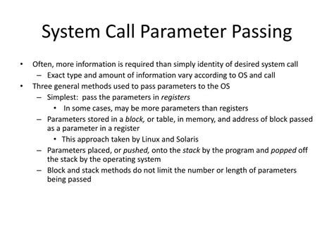 PPT OS Services System Calls And Their Types PowerPoint Presentation ID 2798322