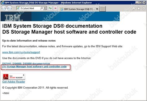 Ibm System Storage Ds Storage Manager Baki Çubuk